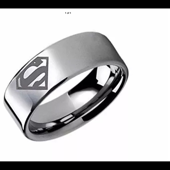 Jewelry | Titanium Stainless Superman Ring | Poshmark